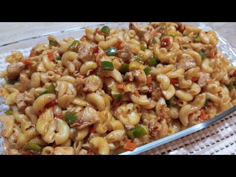 Chicken Macaroni Recipe | Tasty Cooking with Asia - YouTube