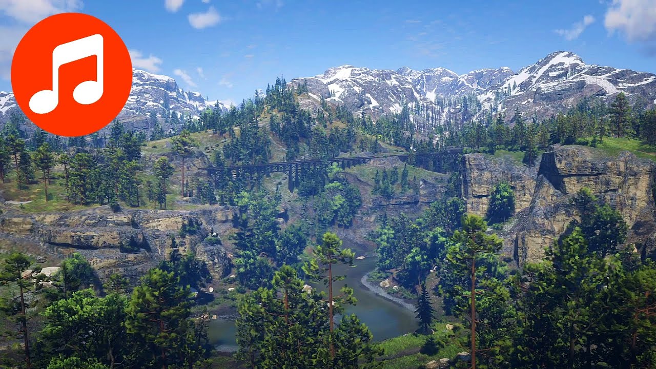 Heartlands Peace 🎵 Relaxing RED DEAD REDEMPTION 2 Ambient Music (RDR2 ...