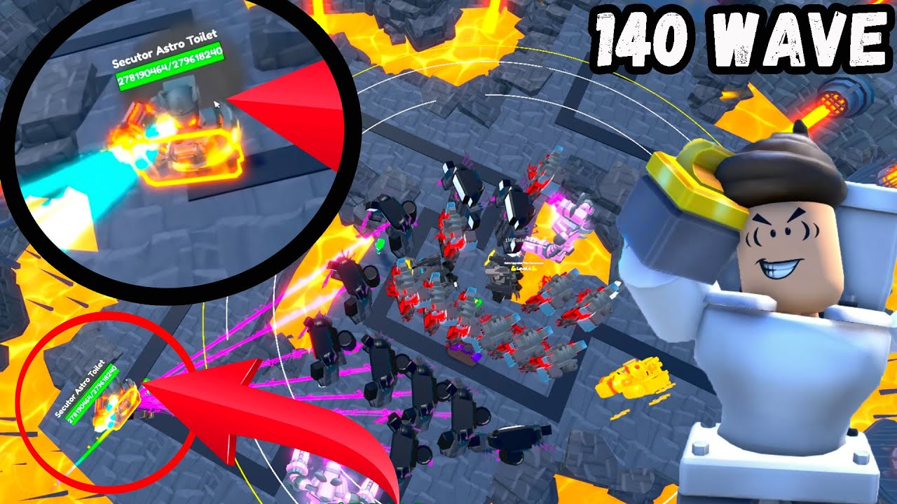 🤩🤩🤩OMG!! SECUTOR ASTRO TOILET on wave 140🤩🤩🤩 NEW BOSS - Toilet Tower ...