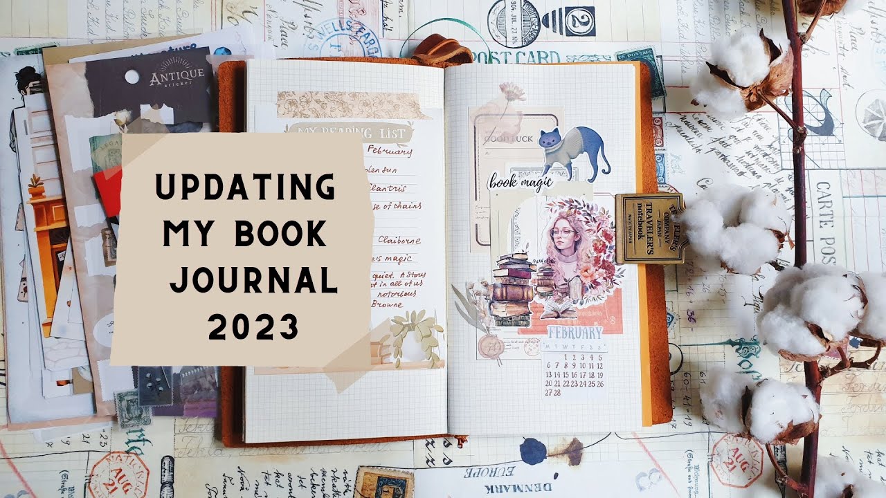 Updating my Book journal 2023) Journal with me! - YouTube