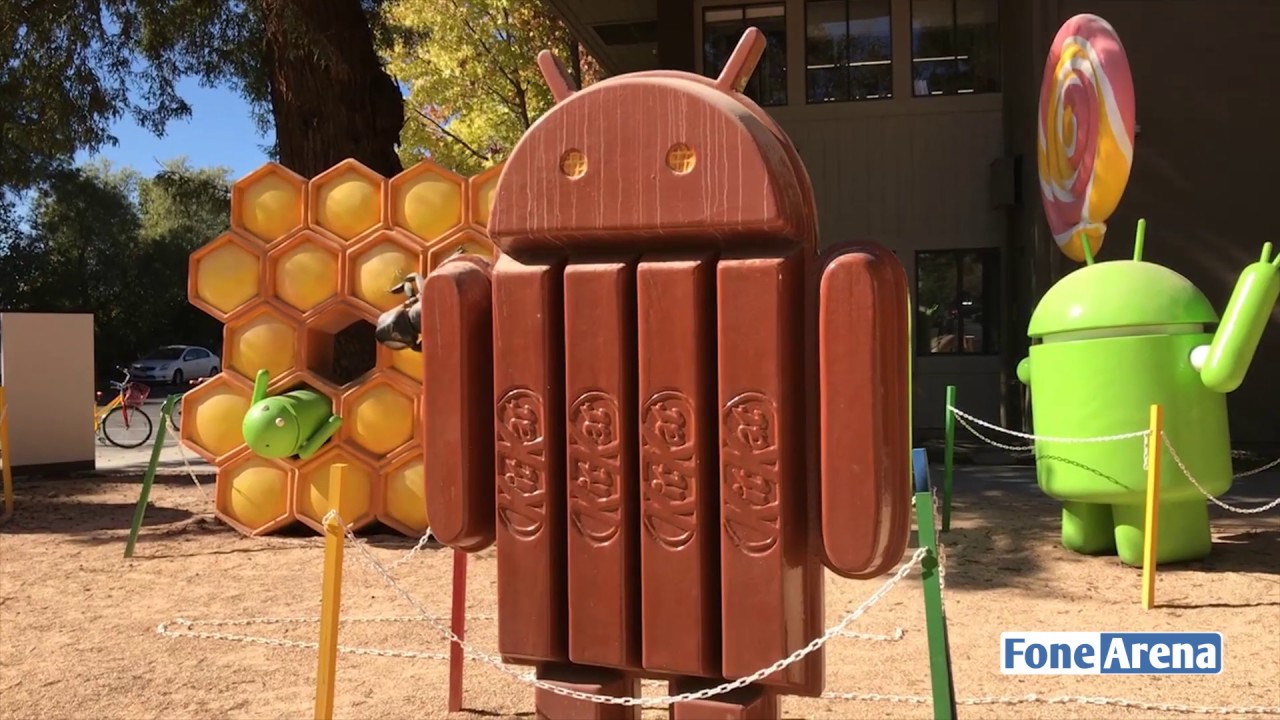 Google Campus Tour - Android Versions from Cupcake to Nougat! - YouTube