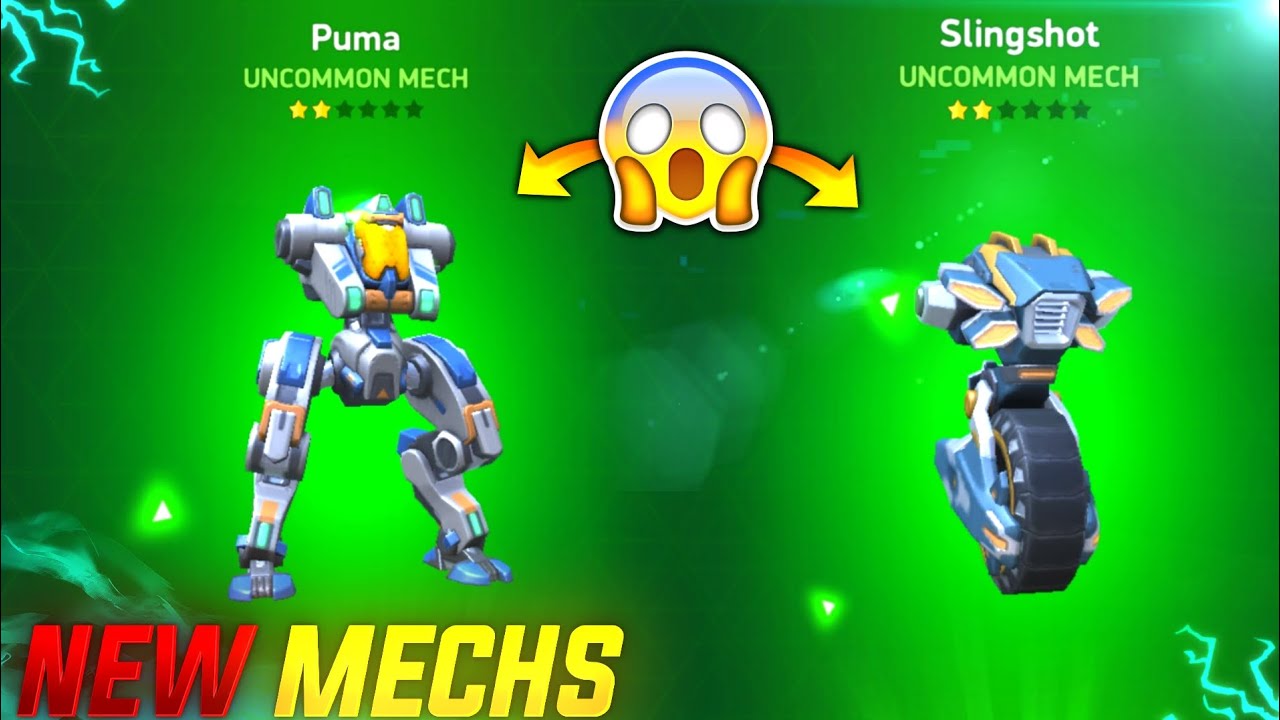 I UNLOCKED NEW MECHS : PUMA & SLINGSHOT 🤩🤩 || MECH ARENA - YouTube