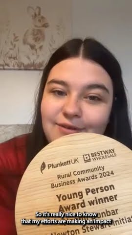 Awards 2024: Young Person winner (Naomi Dunbar) - YouTube