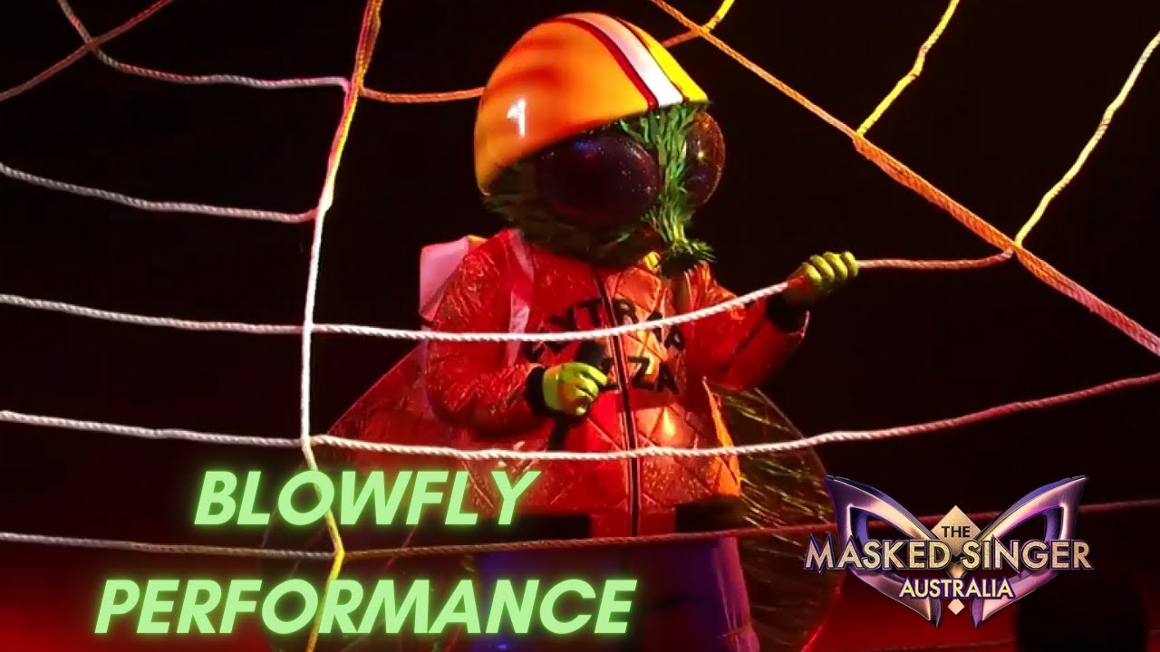 Blowfly sings "Chains" by Tina Arena | The Masked Singer AU Season 4 ...