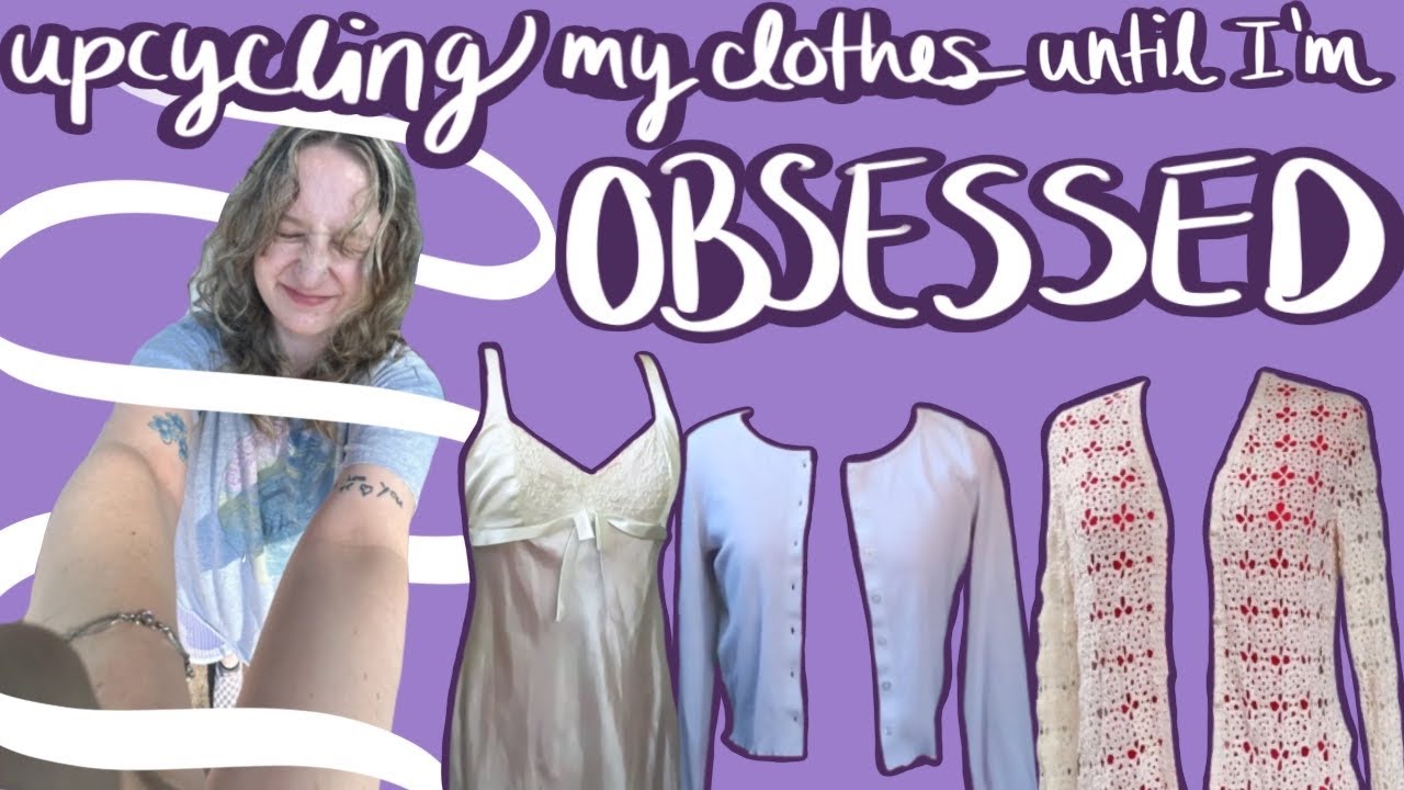 upcycling clothes i don’t like until im OBSESSED with them | how to DIY ...