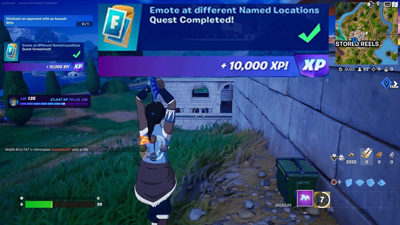 How to EASILY Emote at different Named Locations in Fortnite locations ...