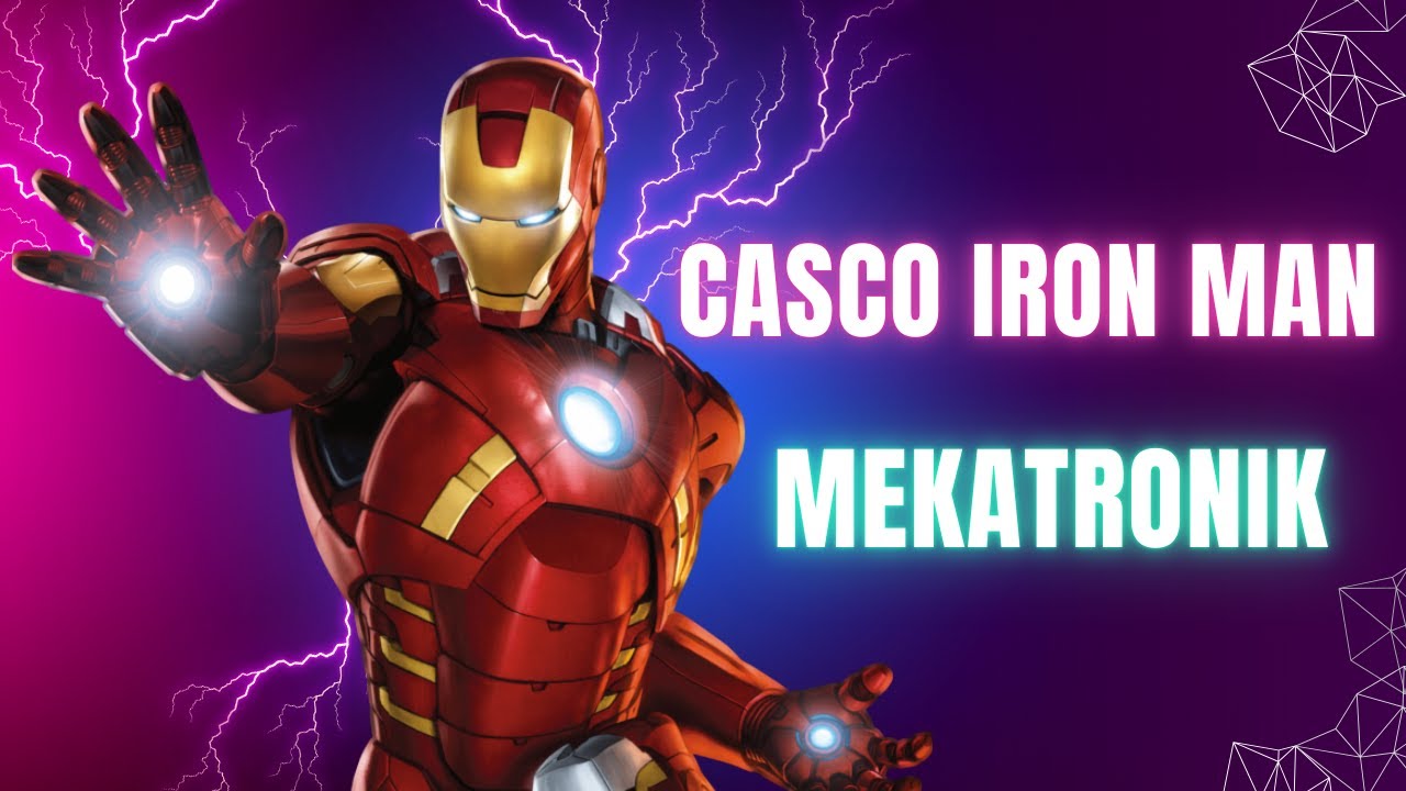 CASCO DE IRON MAN CON ARDUINO ,MOTOR SHIELD y JAVA - YouTube