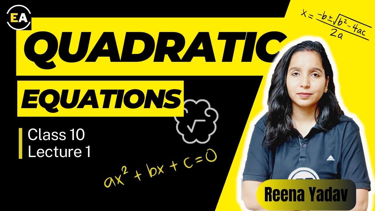 quadratic equations class 10|roots of an equation by middle-term ...