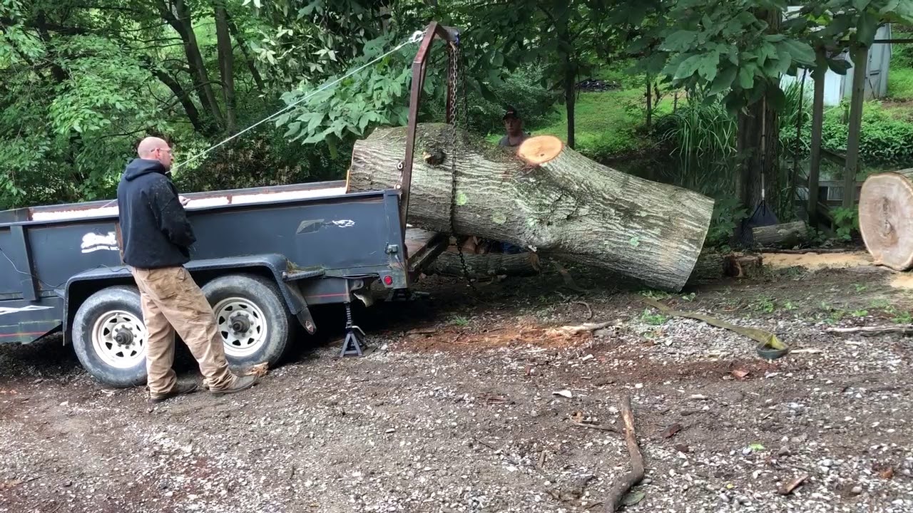 log arch logging - YouTube