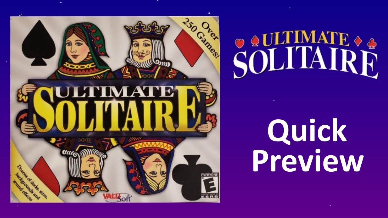 Ultimate Solitaire (PC CD-ROM) - YouTube