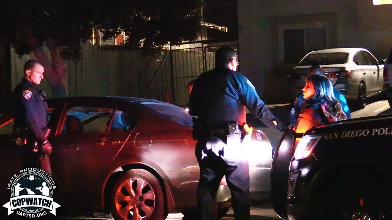 Copwatch | Jump Out Boyz Profiling Traffic Stop & Search - YouTube