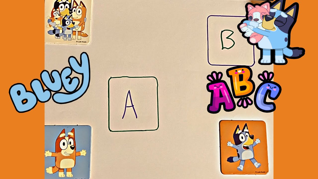 Bluey's ABCs | Fun & Easy Alphabet Learning for Preschoolers - YouTube