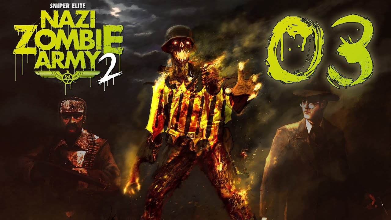 Let's Play Sniper Elite: Nazi Zombie Army 2 [Coop/German/1080p] #03 ...