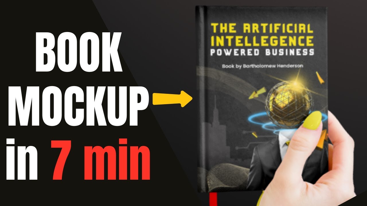 Create a Professional Book Mockup in 7 Minutes with Photopea - YouTube