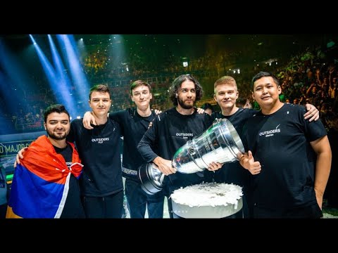 OUTSIDERS Major Winning Moment (FINAL ROUND) - IEM Rio Major 2022 ...