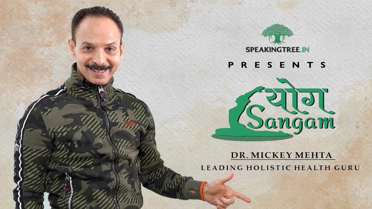 Newsroom Yoga With Mickey Mehta। Office Yoga for Mental Health । योग ...