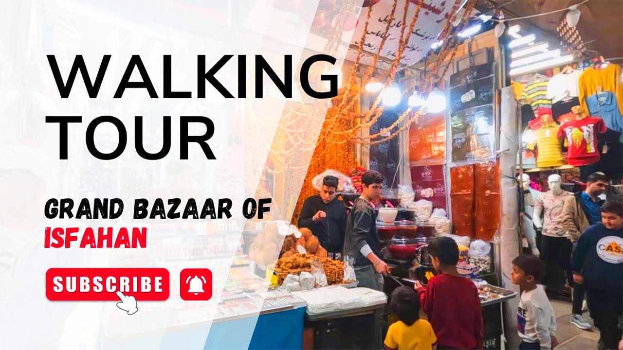 What is Iran Like - E02 - Grand Bazaar of Isfahan - Iran with Saba ...