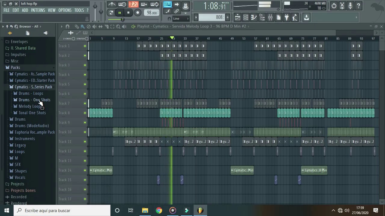How to make a beat music - fl studio - YouTube