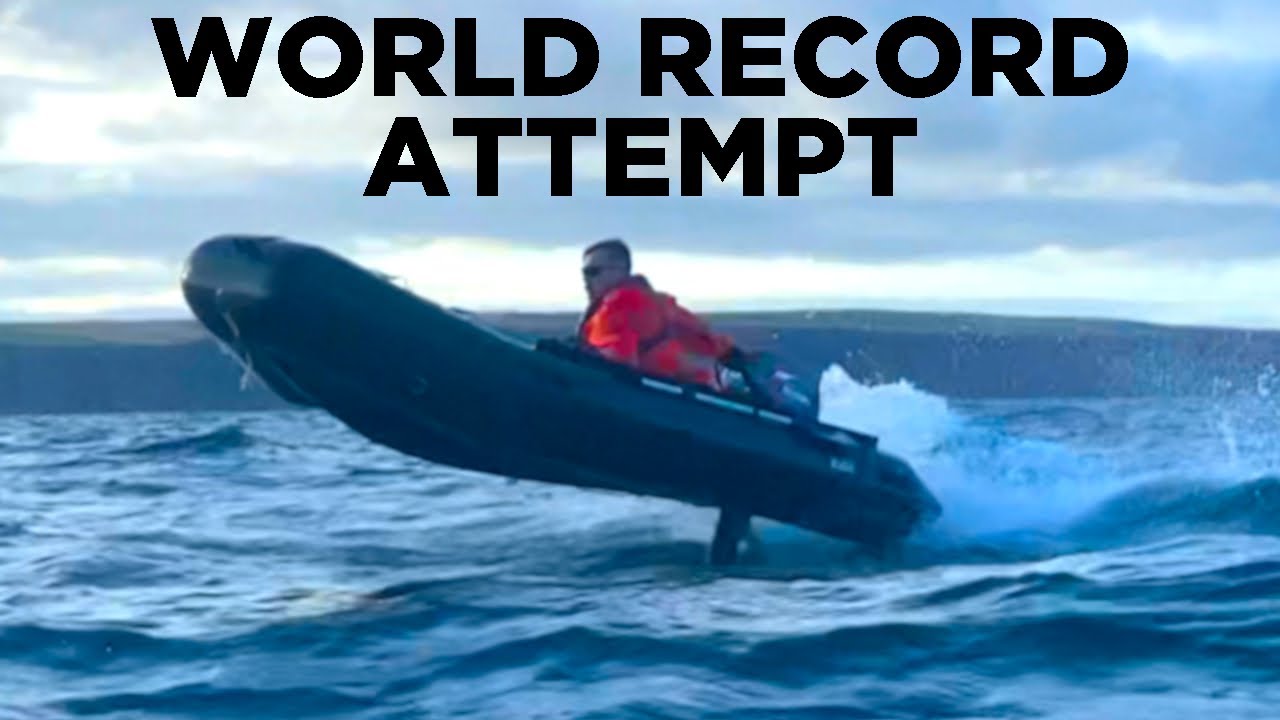 Smallest Inflatable Boat to Cross the Irish Sea | World Record Attempt ...