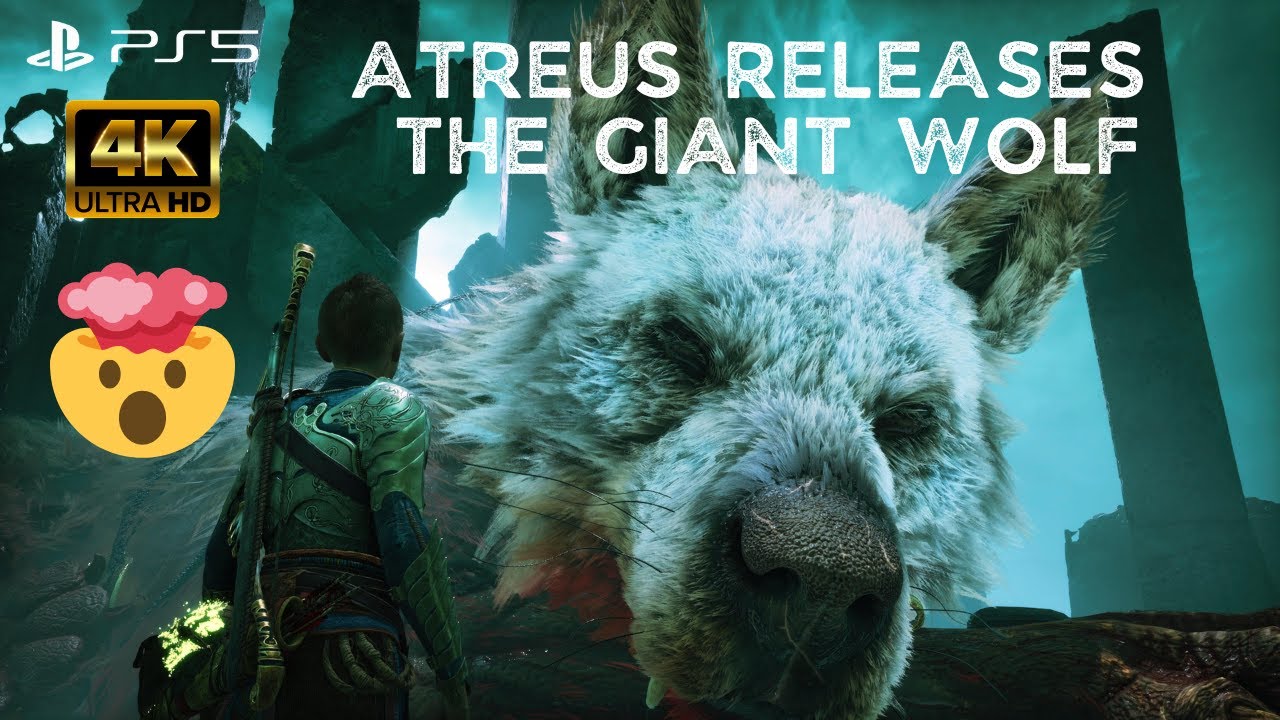 Atreus Release Garm - The Giant Wolf | 4K 60 FPS | PS5 - YouTube