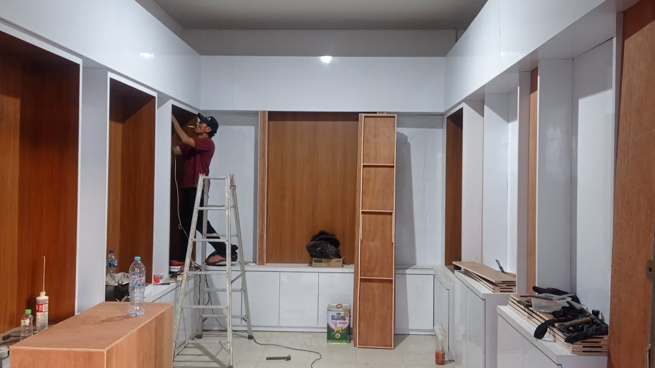 pembuatan ruang live part 1 (toko parfum) - YouTube