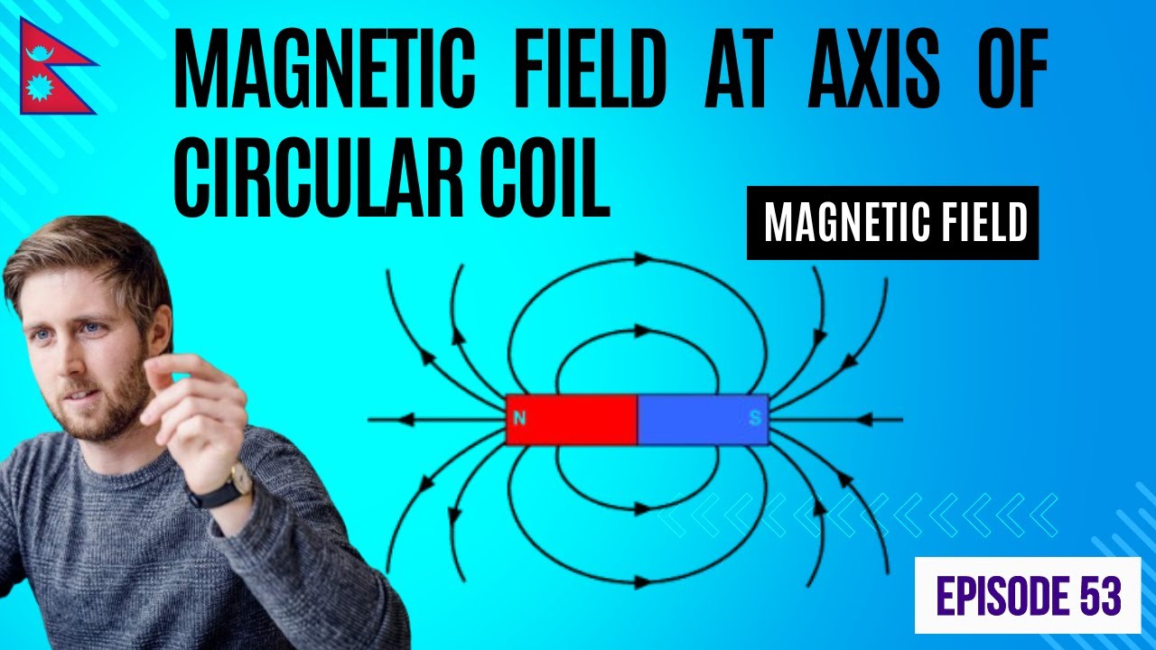 Magnetic field at axis of circular coil | Episode 53 | Chapter 16 ...