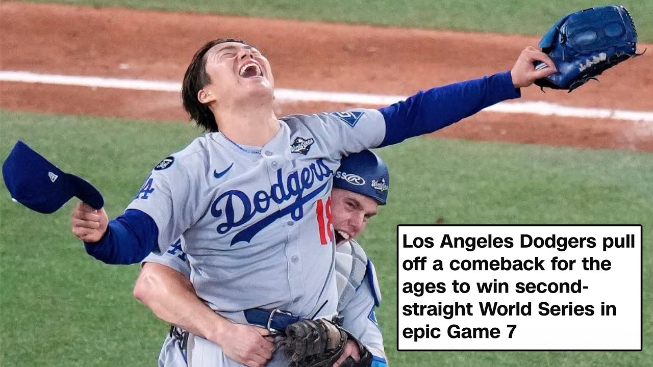 Dodgers STEAL World Series Win from Vladdy's Blue Jays - YouTube