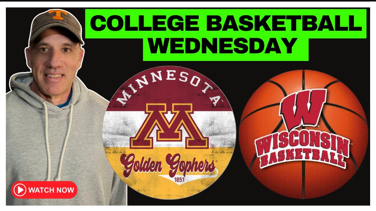 Minnesota vs Wisconsin 1/28/26 College Basketball Picks and Predictions ...