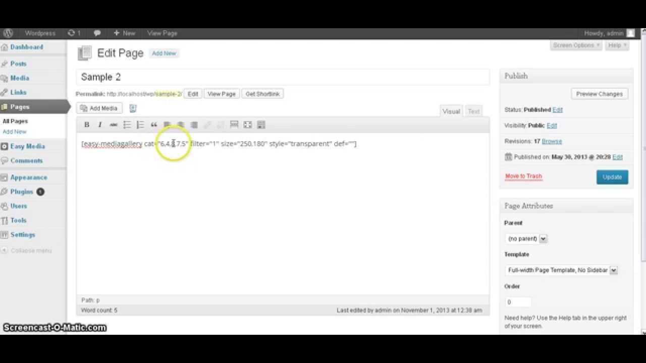 How to Set Gallery Default Filter - YouTube