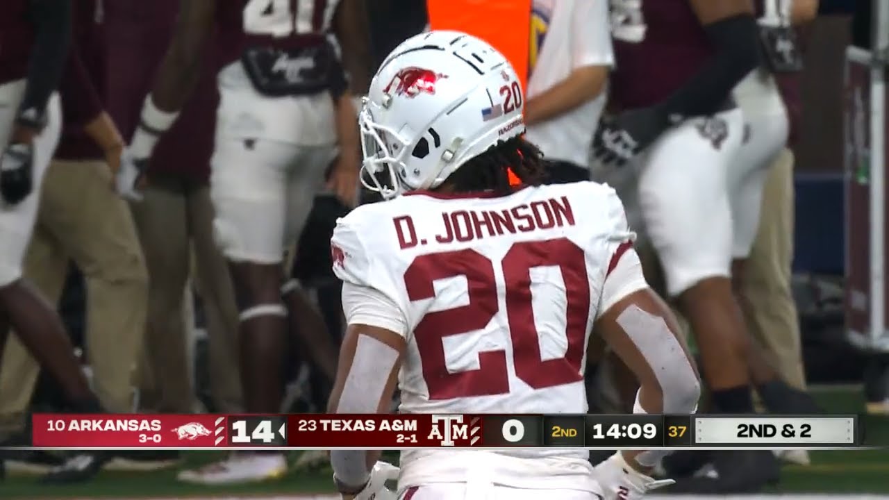 Dominique Johnson vs Texas A&M (2022) - YouTube