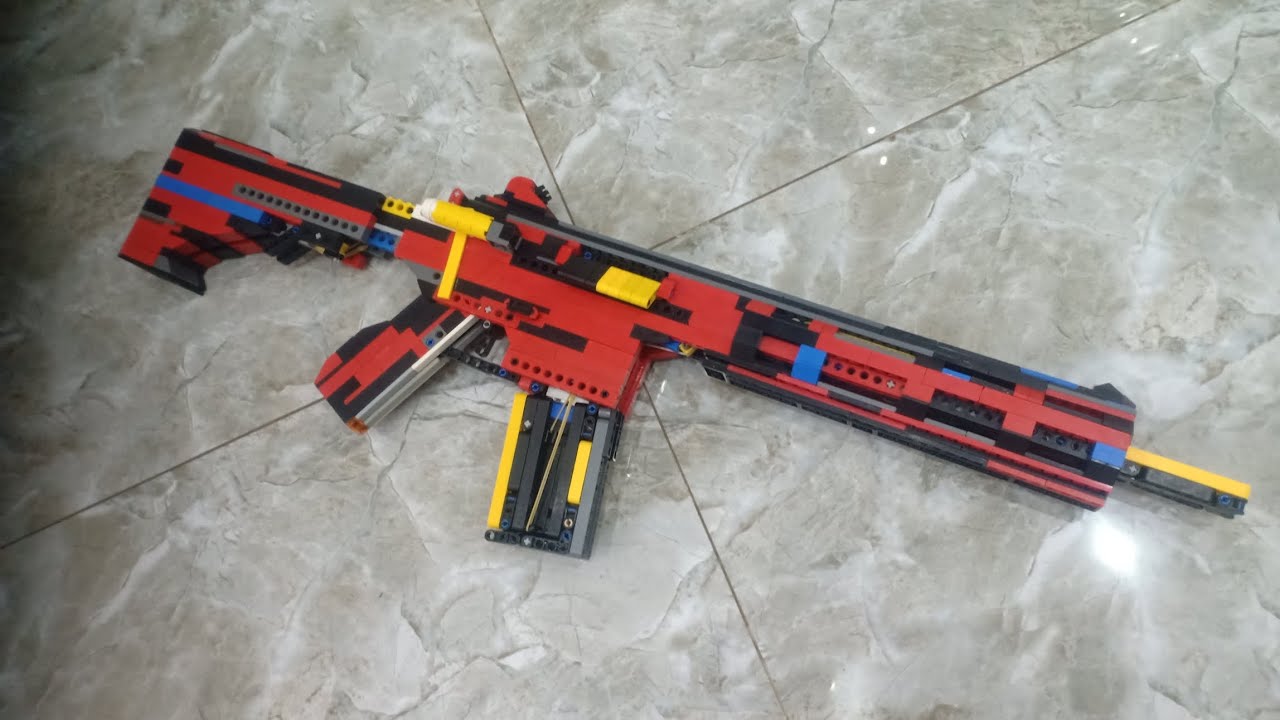 Lego AR 15 (WORKING). - YouTube