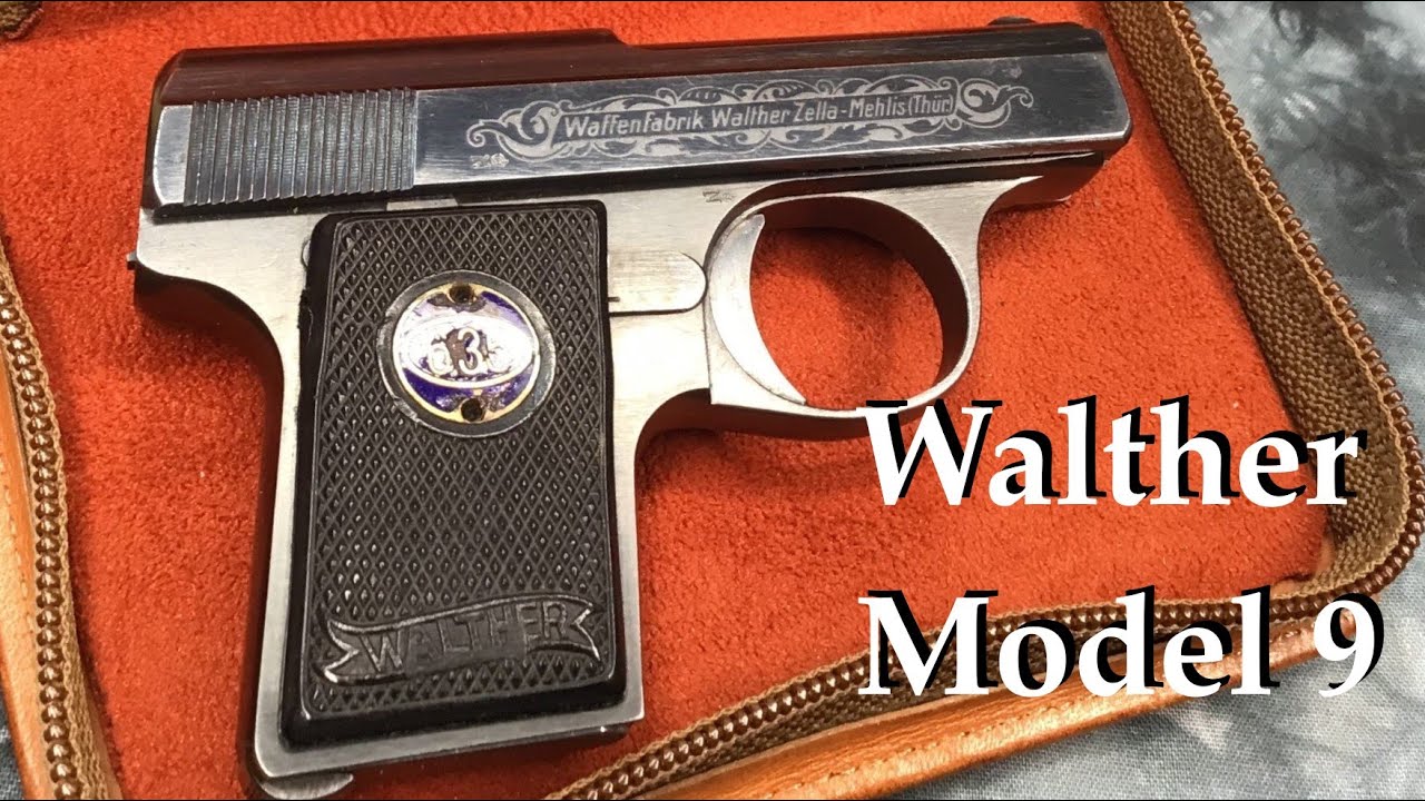Walther Model 9: la più piccola pistola Walther - YouTube