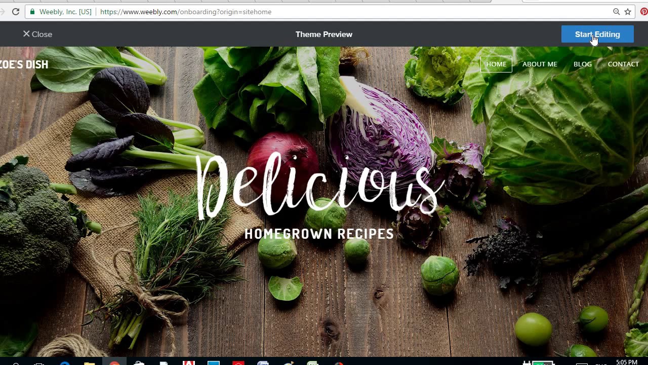 How to Make a Blog Using Weebly - YouTube