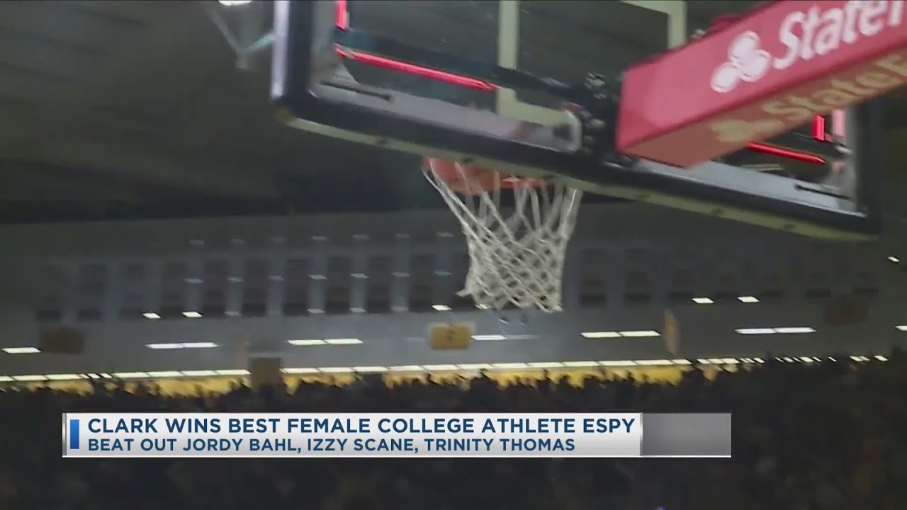 Clark Wins Best Female College Athlete Espy - YouTube