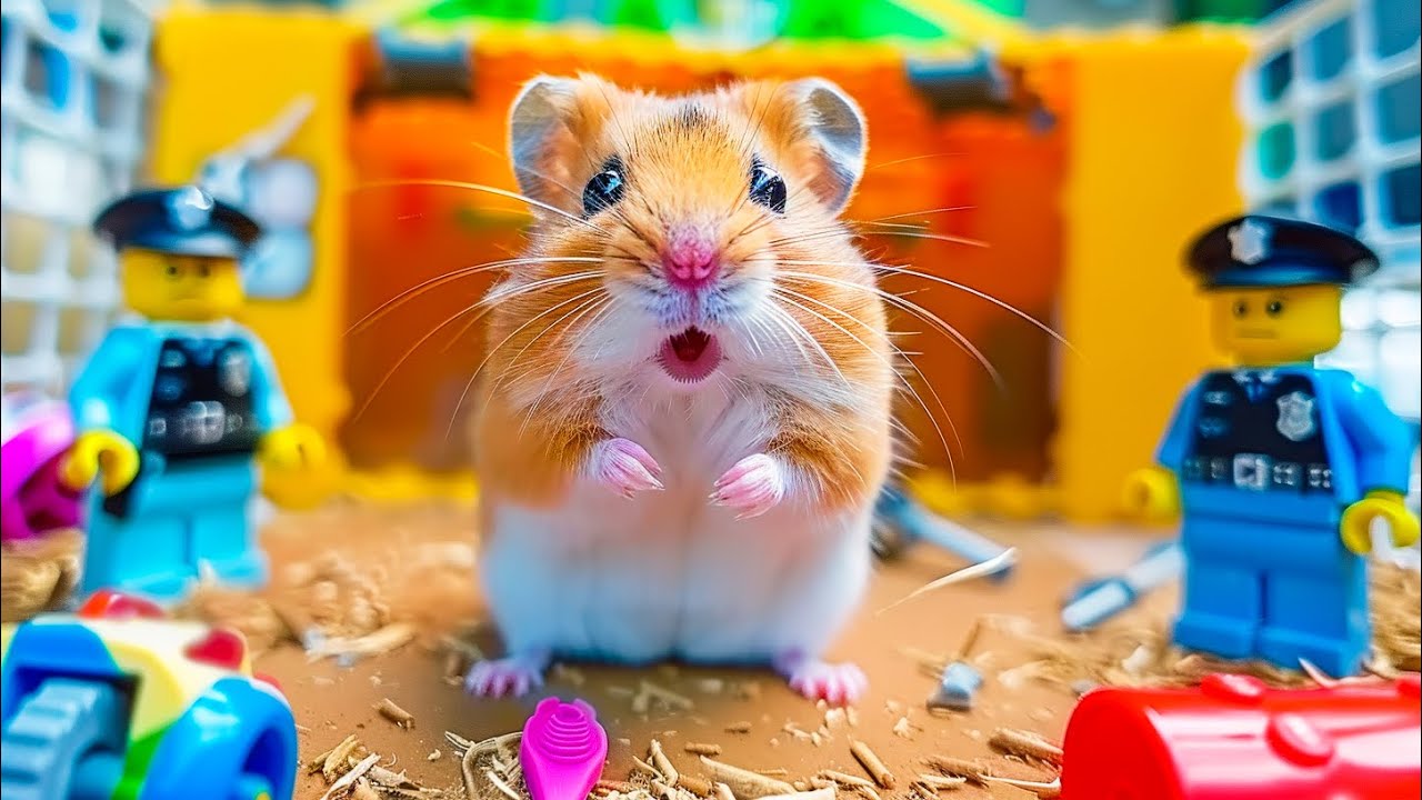 Hamster Escapes the Amazing Pool Maze 🐹 Hamster Maze in Real Life - YouTube