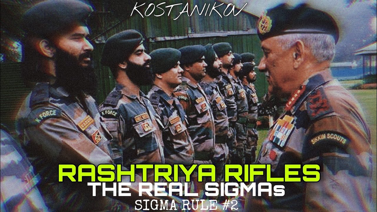 Rashtriya Rifles - THE REAL SIGMAs | Sigma Rule #2 - YouTube