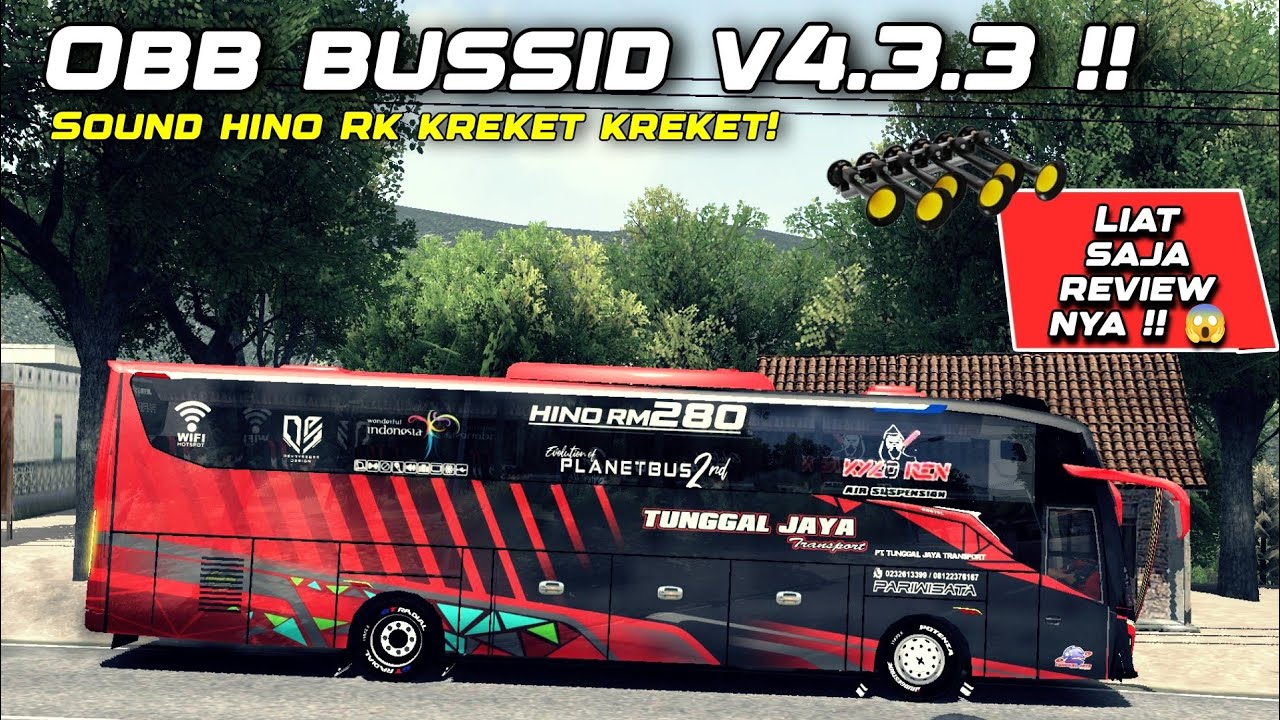 SHARE OBB BUSSID V4.3.3 !! Sound Hino Rk8 Standar Halus - Grafik HD Rasa Et2 - Bus Simulator Id ...