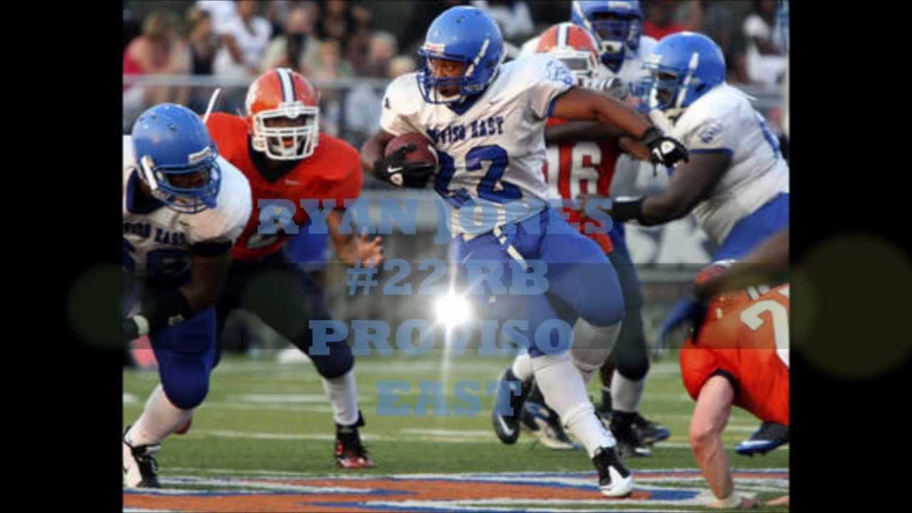 Ryan Jones #22 RB Proviso East Football Class of 2012 - YouTube