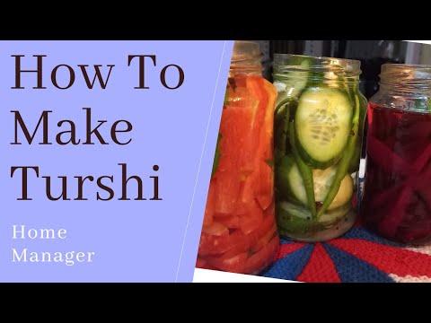 How to Make Turshi with easily available home ingredients|Home Manager ...