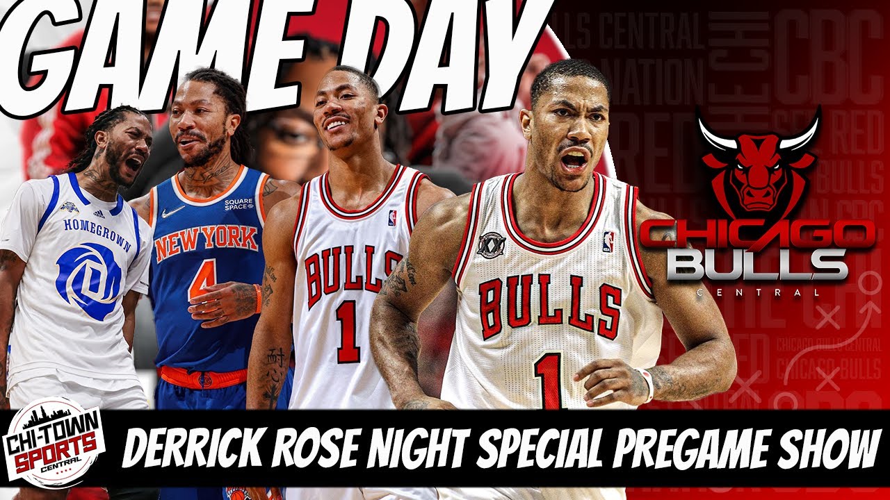 Derrick Rose Night Special Pregame Show & Celebration - YouTube