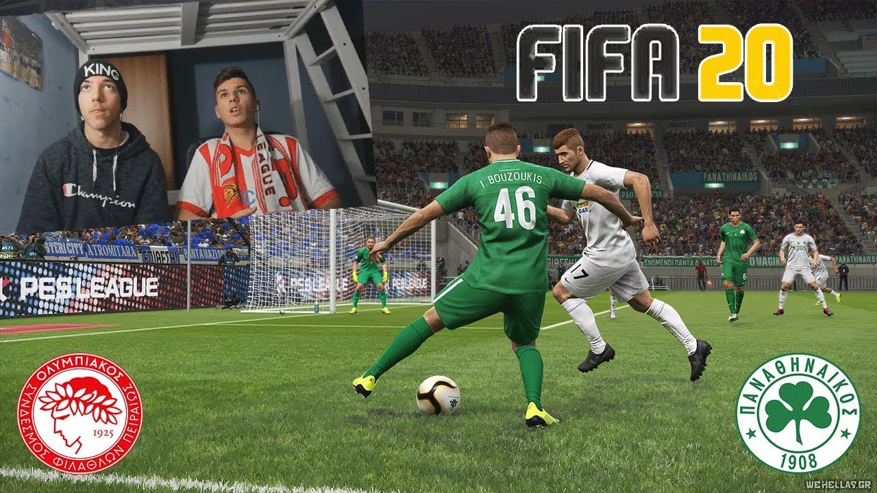 OΛΥΜΠΙΑΚΟΣ - ΠΑΝΑΘΗΝΑΪΚΟΣ ΝΤΕΡΜΠΙ ΑΙΩΝΙΩΝ !! #FIFA20 - YouTube