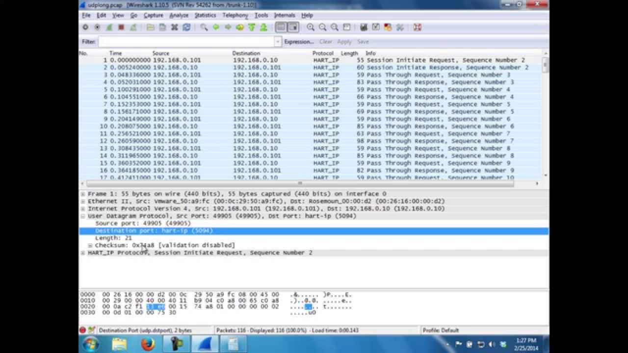 Total Seminars Network TotalSims Examining A UDP Packet With Total Seminars Network TotalSims Examining A UDP Packet With