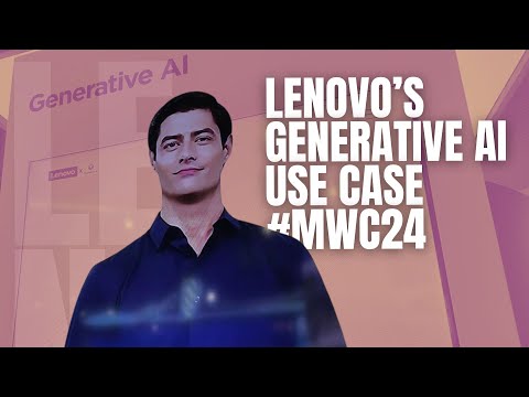 Lenovo's Generative AI Use Case Showcase at #MWC24