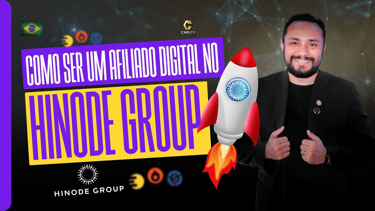 Como ser um AFILIADO DIGITAL no HINODE GROUP - YouTube