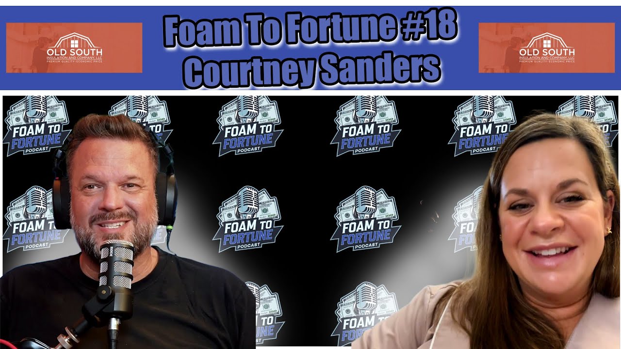 Foam To Fortune #18 - Courtney Sanders - YouTube