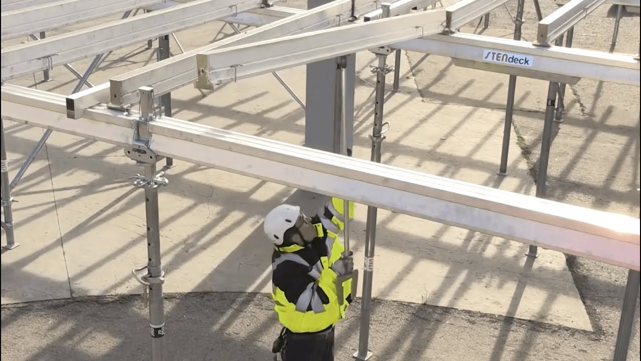 STENdeck® X USA | Mounting System | STEN Formwork Systems - YouTube