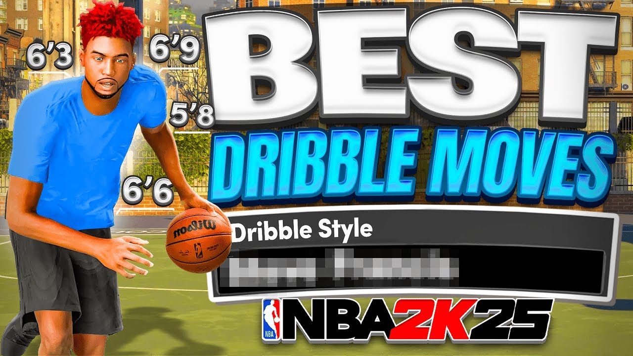 BEST DRIBBLE MOVES FOR ALL BUILDS ON NBA2K25! FASTEST & MOST EFFECTIVE ...