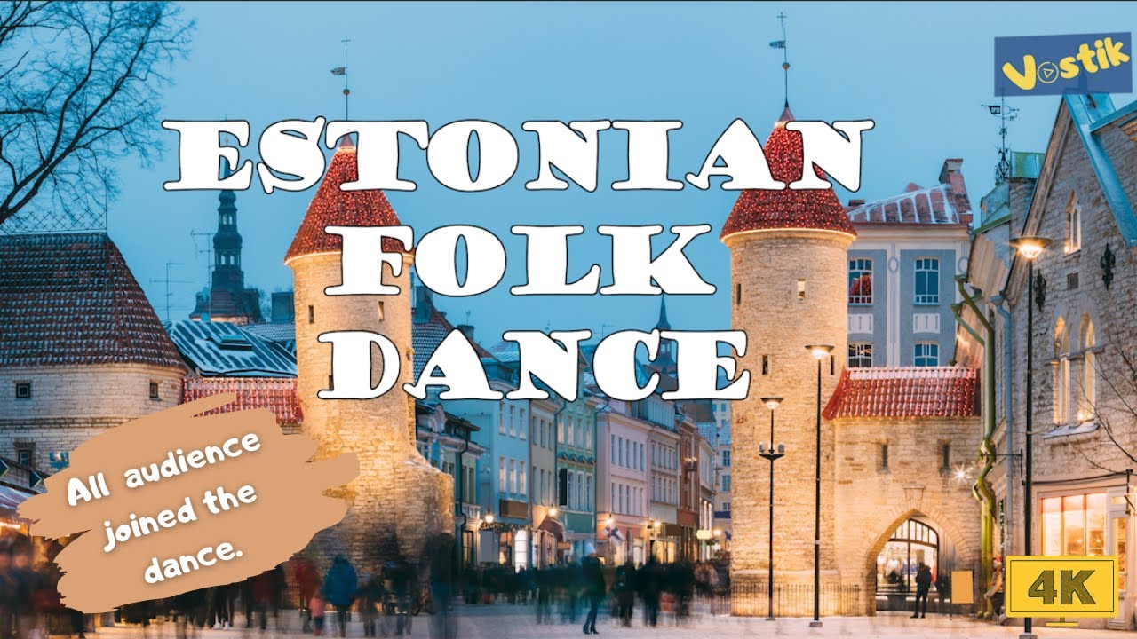 Estonian Folk Dance | Eesti Rahvatants | Tallinn Noblessner 2021 - YouTube