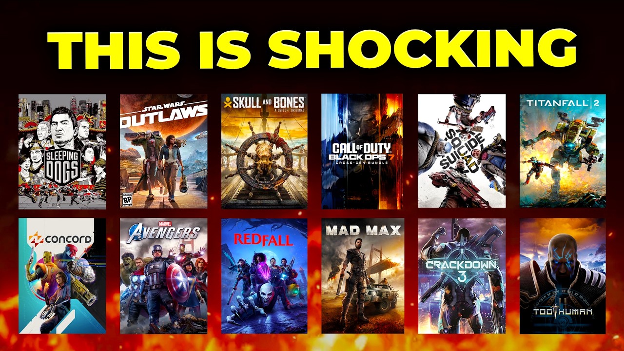 The Most EXPENSIVE Video Game Failures of All Time... - YouTube