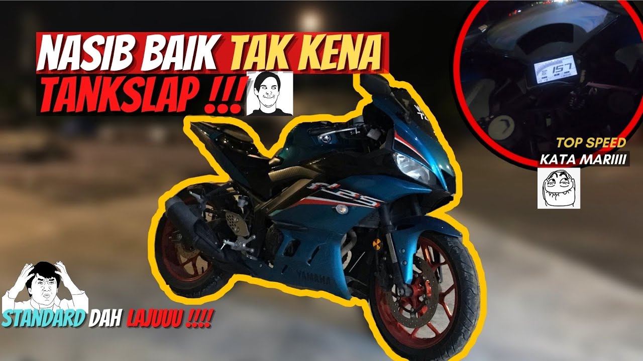 YAMAHA R25 V2 CYAN BLUE 2021🔥 | AKU TEST TOP SPEED ! 😱 - YouTube
